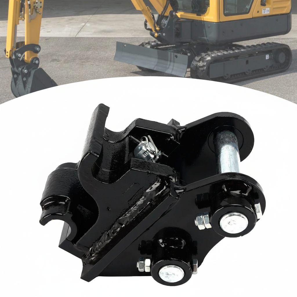 Mini Excavator Quick Hitch Attachment – Mechanical Quick Coupler for S ...