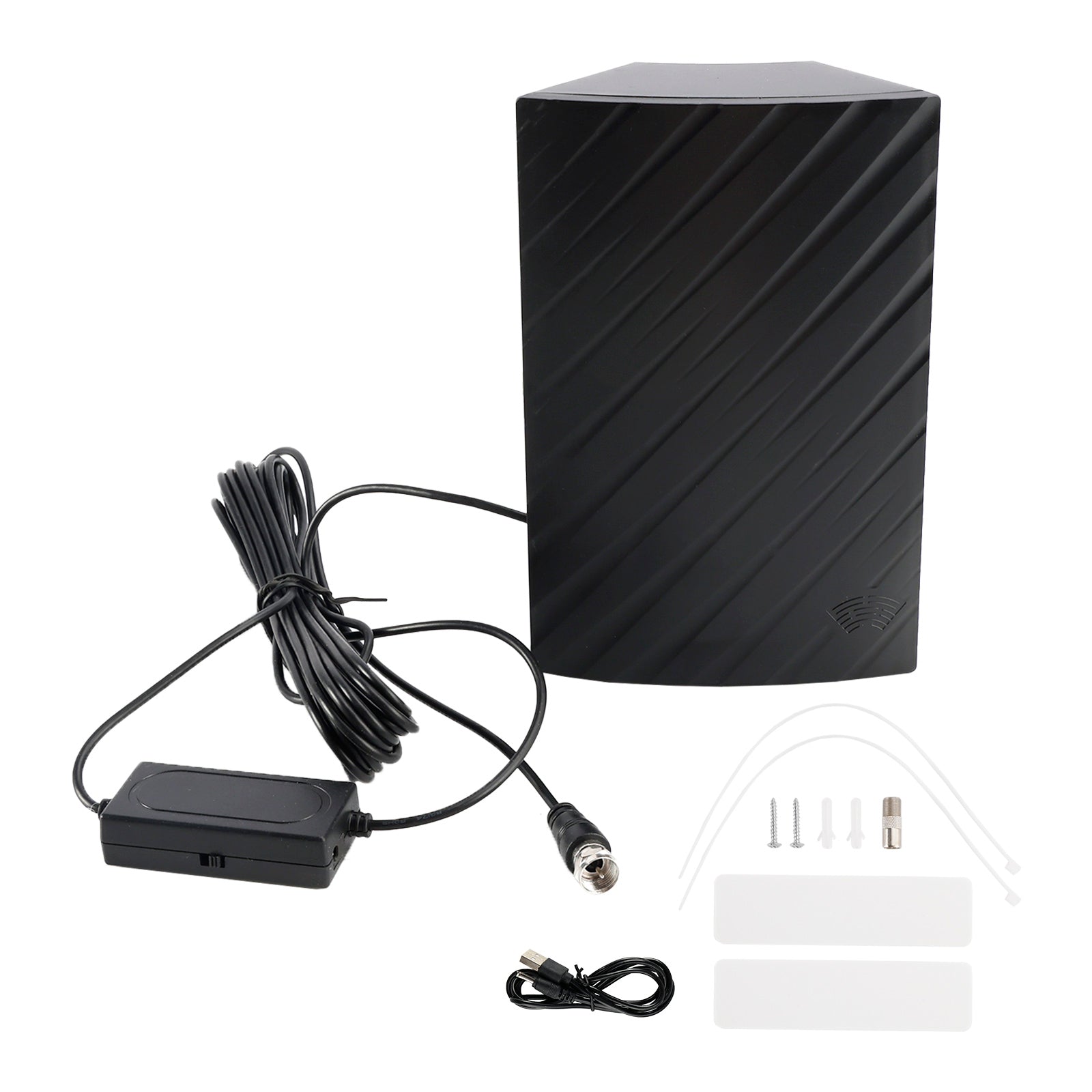 ATSC Indoor Outdoor Dual Amplifier HD Digital TV Antenna Home DVB-T2 T ...