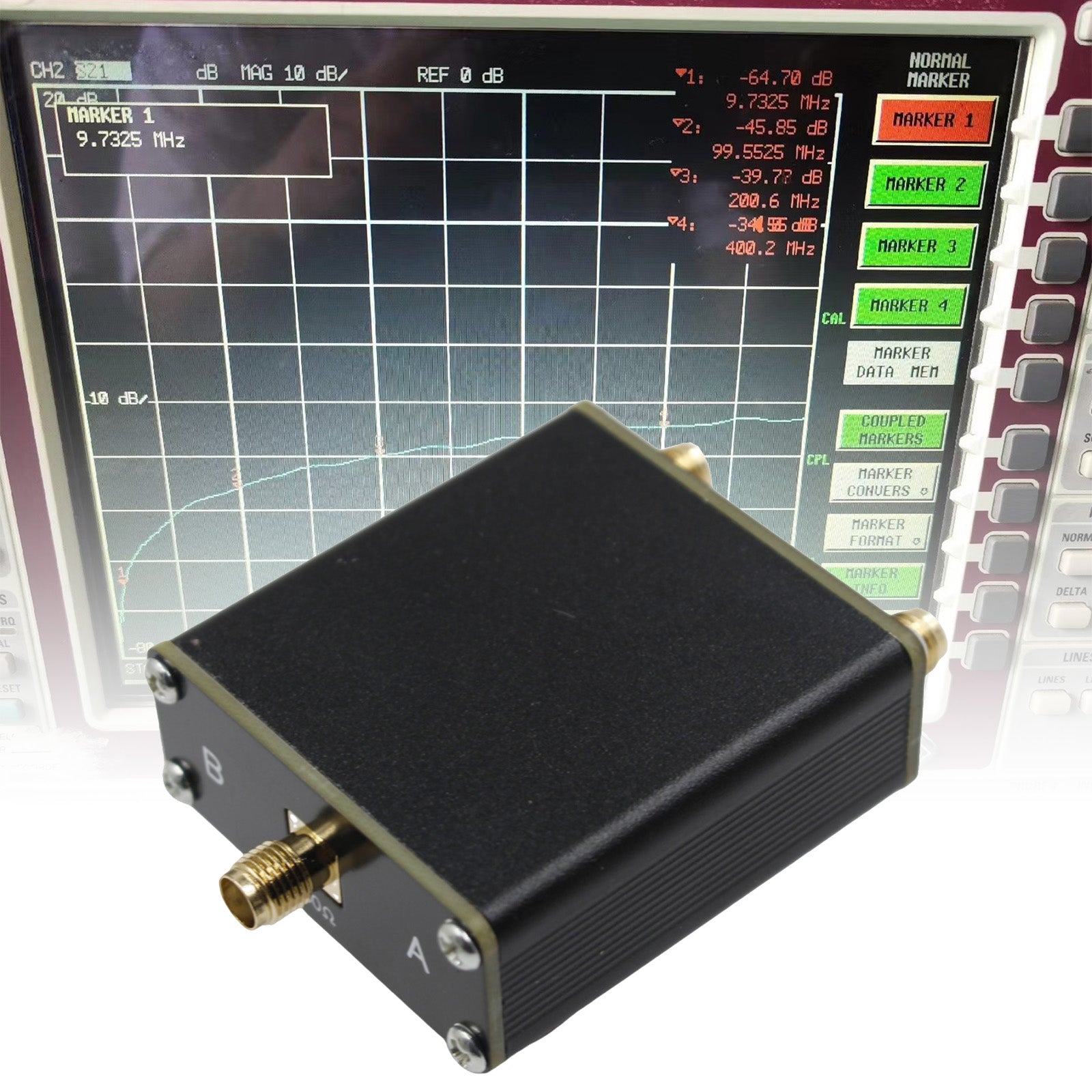 10W 1-to-2 Antenna Switch RF Switch High-Frequency Switch Manual Switc ...